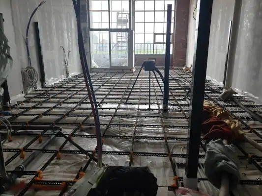 All screed floor constructions - Overview of cross-sections