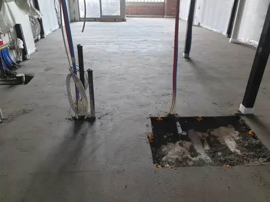 All screed floor constructions - Overview of cross-sections